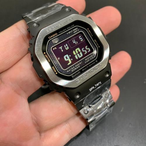 Jual Casio Gshock GMW B5000MB-1 / GMWB5000MB-1ADR Multi Finish Black ...