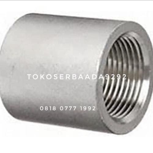 Jual Socket / Coupling 2" inch DN 50 (DRAT) SS304 ; class 3000 ...