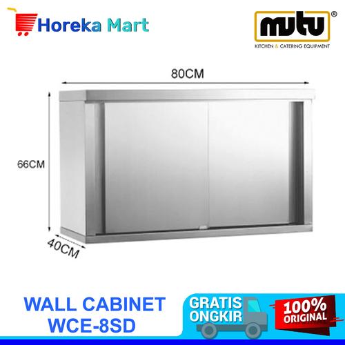 Jual Rak Piring / Rak Dapur Bahan Stainless Sliding Door WCE-8SD Mutu ...