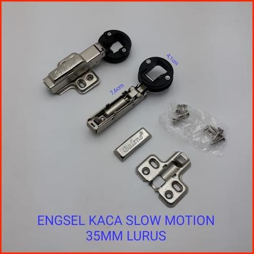 Jual Engsel Sendok Kaca 35 mm Slow Motion Lurus Bengkok Soft Close ...