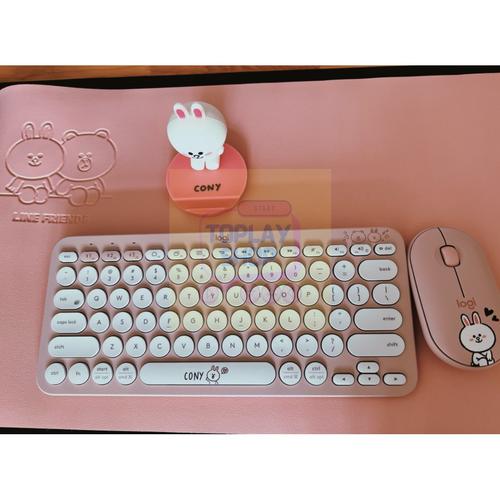 Jual Official Logitech K380 Line Friends Bluetooth Wireless Keyboard ...