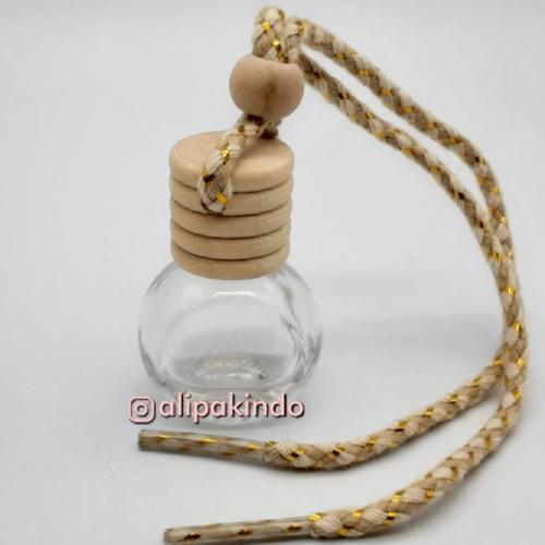 Jual BOTOL PARFUM MOBIL KACA TEBAL 5ML TUTUP KAYU D1137 - Kab. Sidoarjo ...
