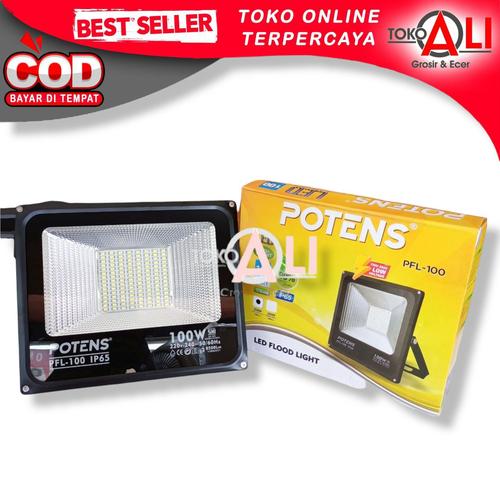 Jual Lampu jalan POTENS 100 watt lampu sorot/ lampu sorot led - Kab ...