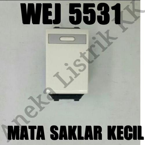 Jual PANASONIC WEJ5531 MATA SAKLAR ENGKEL TUNGGAL KECIL WEJ 5531 ASLI ...