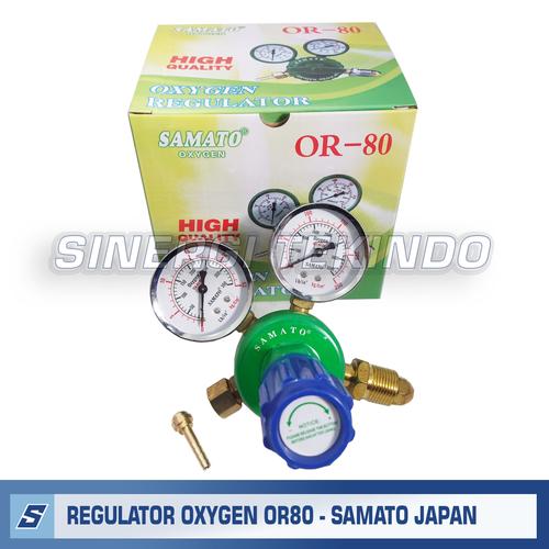 Jual Regulator Tabung Oksigen Meteran Angin - SAMATO JAPAN Regulator ...