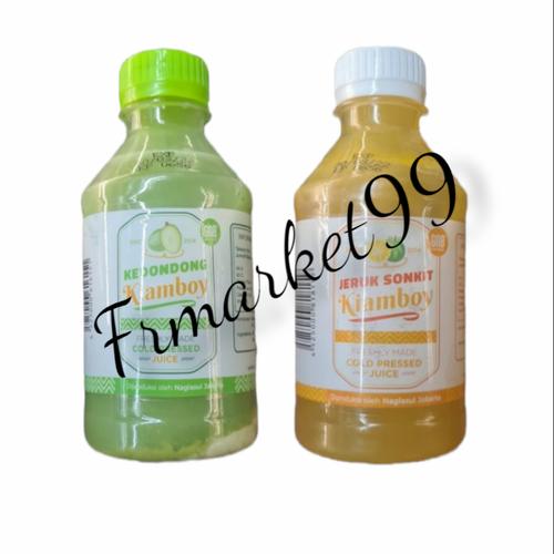 Jual minuman jus kedondong kiamboy & jeruk sonkit kiamboy | 250 ml ...