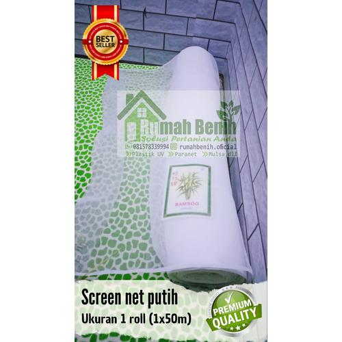 Jual insect net lebar 3 meter warna putih - 1 meter - Kab. Magelang ...