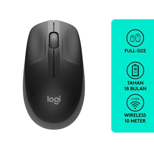 Jual LOGITECH M191 Full Size Wireless Mouse ORIGINAL RESMI M 191 - Kota ...