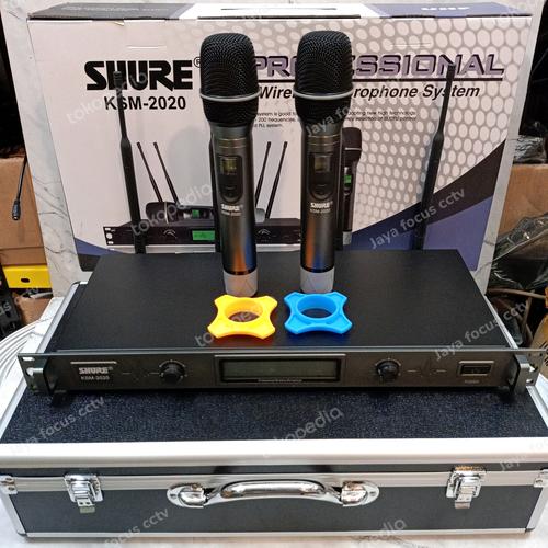 Jual Mic Wireless Shure KSM 2020 / KSM2020 2 Mic handle Free Busa Mic - SH KSM 2020 - Jakarta ...