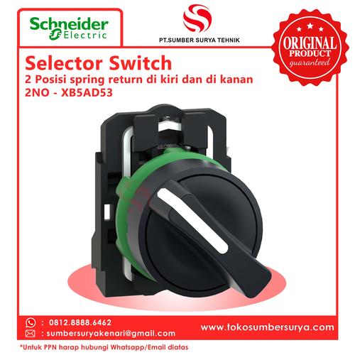 Jual Selector switch XB5AD53 warna hitam Schneider - Jakarta Pusat ...