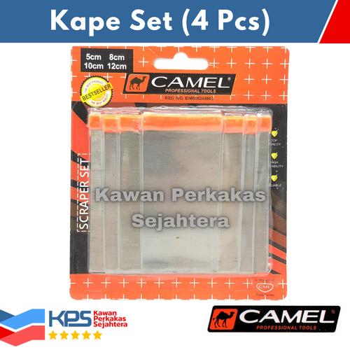 Jual CAMEL Kape Set (4 Pcs) 4cm, 5cm, 8cm, 10cm | Scraper Skrap Dempul ...