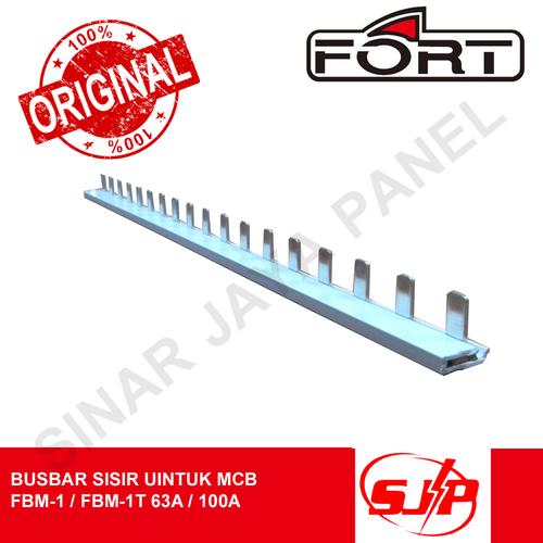 Jual BUSBAR SISIR UNTUK MCB FBM-1T / FBM1 63A 100A 1P Size 54 x 1 POLE ...