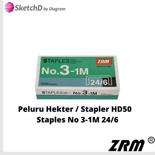 Promo Peluru Staples Besar No.3 ZRM - Peluru Hekter/isi Hekter besar ...