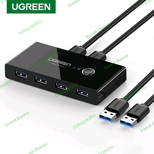 Jual Ugreen USB Switch Sharing 4 USB Ports between 2 PC - USB 3.0 - 30768 - Jakarta Barat ...