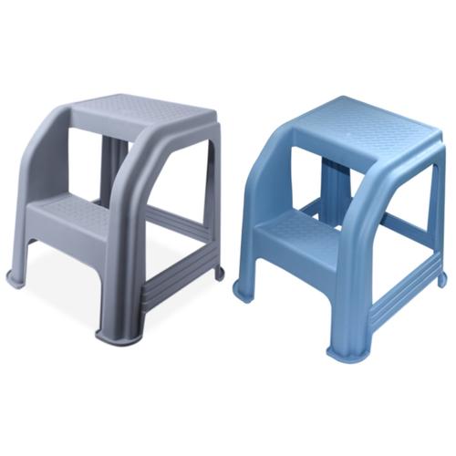Jual KURSI PIJAKAN WASTAFEL DAN DAPUR STEP STOOL 45 CM 100 KG - Biru ...