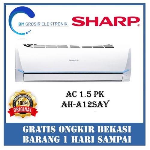 Jual SHARP AC 1,5PK AH A 12 SAY / 12SAY / INCLUDE PEMASANGAN - Kota ...