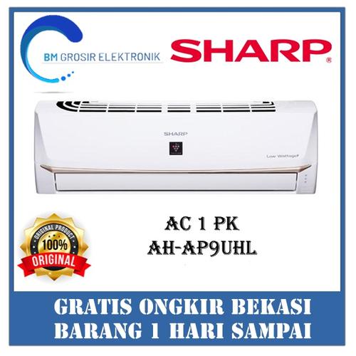Jual SHARP AC 1PK AH AP9UHL / 9 UHL / INCLUDE PEMASANGAN - Kota Bekasi ...