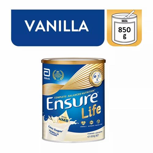 Jual Ensure Life HMB Vanilla 850g - Susu Ensure Kaleng - Kota Batam - GOLD VICTORY | Tokopedia