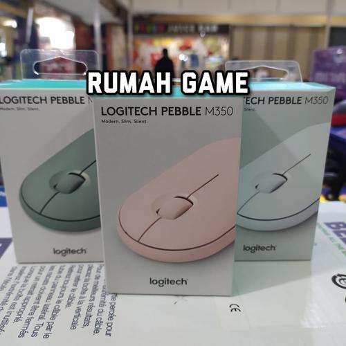 Jual Mouse Logitech M350 Pebble - Mouse Wireless M350 Bluetooth Resmi ...