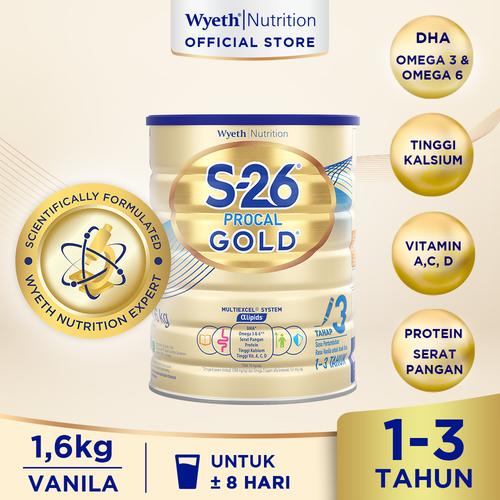 Promo S-26 PROCAL GOLD Can 1.6KG Cicil 0% 3x - - S-26 Procal GOLD ...