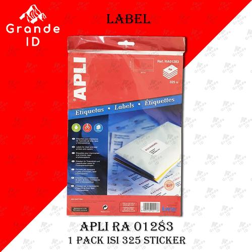 Jual LABEL STICKER APLI RA01283 COMPUTER PAPER BANTEX APLI RA 01283 ...