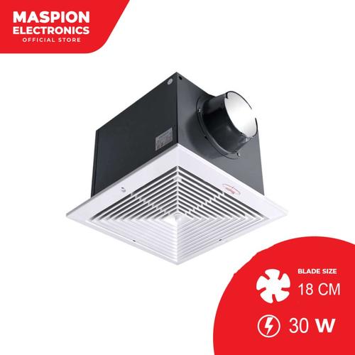 Jual Ceiling Exhaust Fan MASPION Ventilating MV 14",16",18 toilet kmr ...