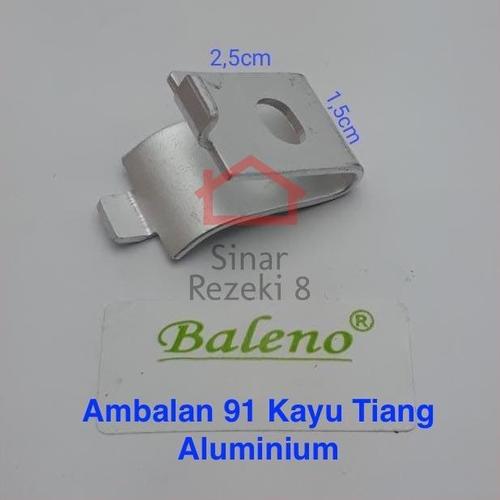 Jual Ambalan 91 Kayu Tiang ALUMINIUM / Rak besi Rak Aluminium Bracket ...