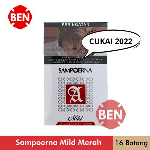 Jual Sampoerna Mild Merah 16 Batang / Rokok Sampurna Merah Red Grosir ...