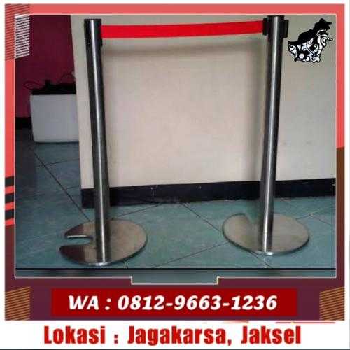 Jual Sewa Q Line Pita Pembatas Barikade Tiang Antrian - Jakarta Selatan ...