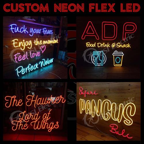 Jual Custom Neon Flex LED Neon Sign Acrylic Bebas Murah Cepat - Kota ...