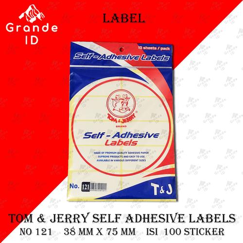 Jual TOM & JERRY 121 100 101 102 103 107 112 120 122 TJ LABEL STICKER ...