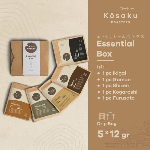 Jual Essential Box Assorted Coffee 5 Rasa Kopi - Mix Coffee - Kota ...
