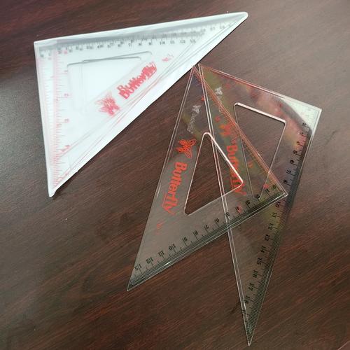 Jual Penggaris Segitiga Butterfly no 7 / Triangle Ruler - Kota Medan ...