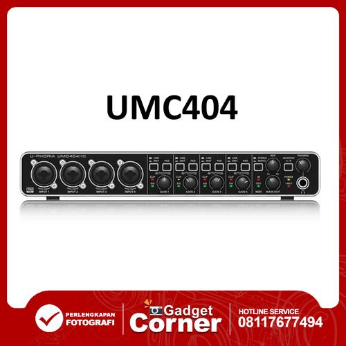 Jual Behringer U-Phoria UMC404 HD USB Audio Interface - Kota Pekanbaru ...