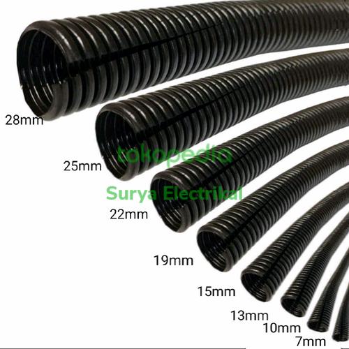 Jual selang spiral 10mm belah / flexibel belah / flexibel 10mm belah ...