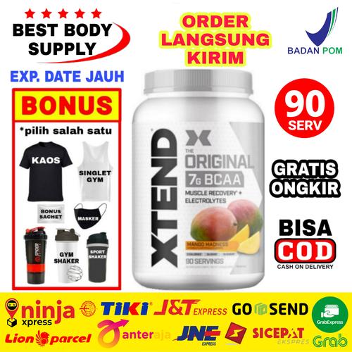 Jual XTEND 90 Serv BPOM XTEND BCAA 90 SERV X-TEND BCAA Extend BCAA 90 ...