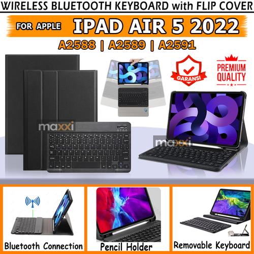 Jual iPad Air 5 5th Gen 2022 Bluetooth Keyboard Kibord Kibot Keybord ...