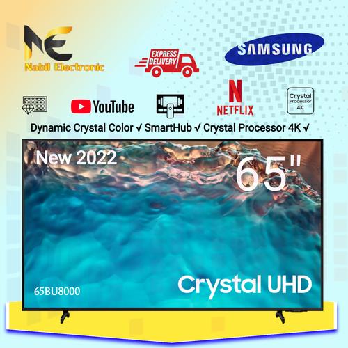 Jual SAMSUNG 65BU8000 65 INCH SMART TV CRYSTAL UHD 4K NEW 2022 - Kota ...