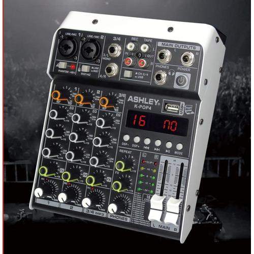 Jual Mixer Audio ASHLEY K-POP4 KPOP4 4 channel ORIGINAL - Jakarta Barat - First Audio Pro ...