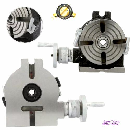 Jual Rotary table HV-12 (12inch) Meja putar milling vertical dan ...