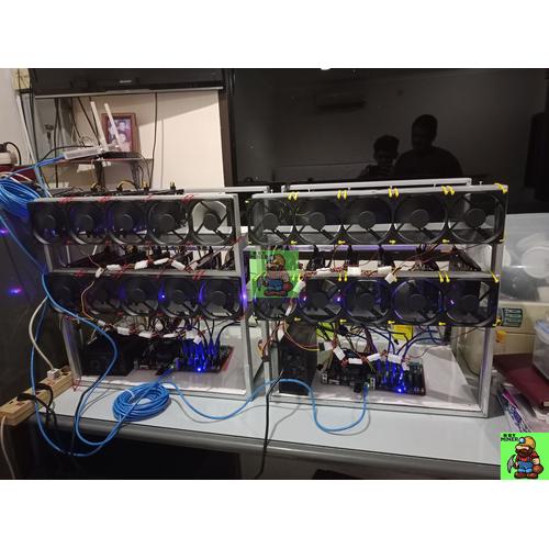Jual Rig Mining VGA 1-12 RX 6600/1660Super , Sesuai Req VGA customer ...