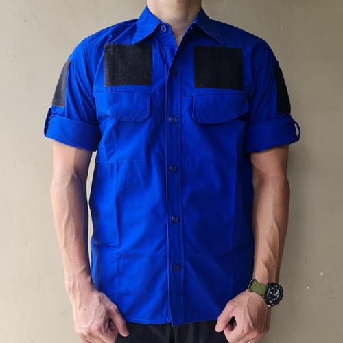 Jual Kemeja Tactical - Biru Benhur, M - Jakarta Selatan - Magnum Custom ...