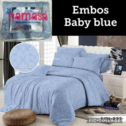 Promo Namasa Badcover Set + Sprei Ukuran King Size 180X200 KATUN JEPANG ...