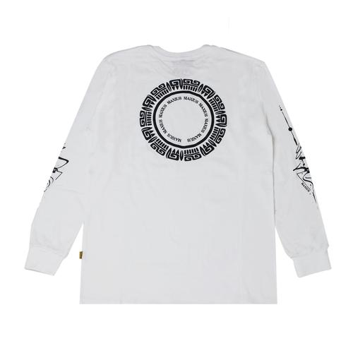 Jual Maxius Longsleeve Tribal Putih - M - Kota Bandung - Maxius ...