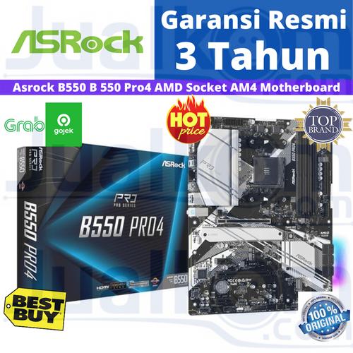 Jual Asrock B550 B 550 Pro4 AMD Socket AM4 Motherboard - Jakarta Pusat ...
