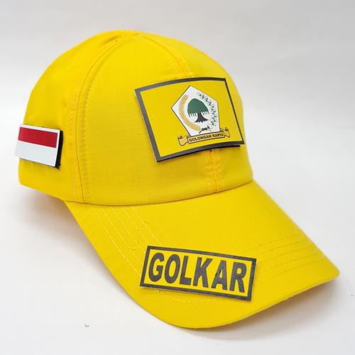 Jual Topi Tactical Logo Partai Politik GOLKAR & PERINDO - Kuning ...