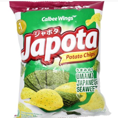 Jual Japota Potato Chips Umami Japanese Seaweed 68gr / Keripik Kentang ...