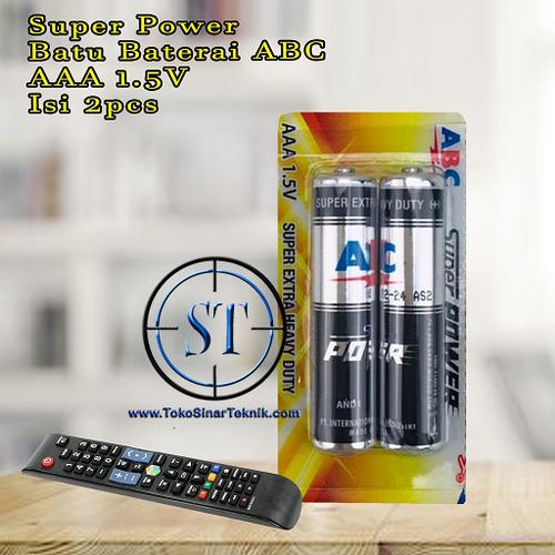Jual Battery ABC AAA Super Power Hitam - Biru - Kota Serang ...