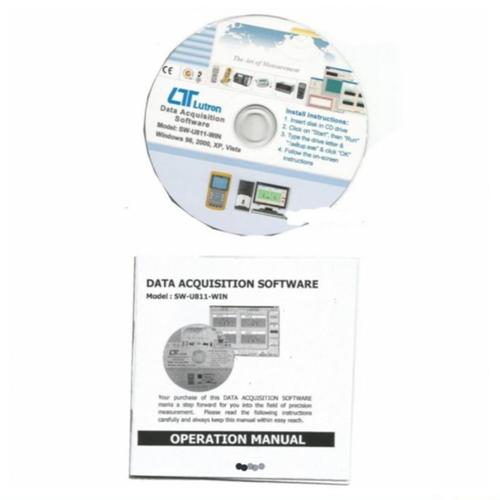 Jual LUTRON SW-U811-WIN Data Acquisition Software - Kota Tangerang - Sumautechltc | Tokopedia