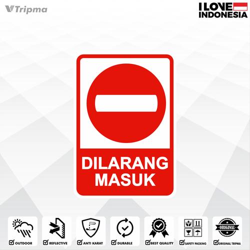 Jual Rambu - rambu Lalu Lintas Dilarang Masuk - Kota Bandung - Tripma ...
